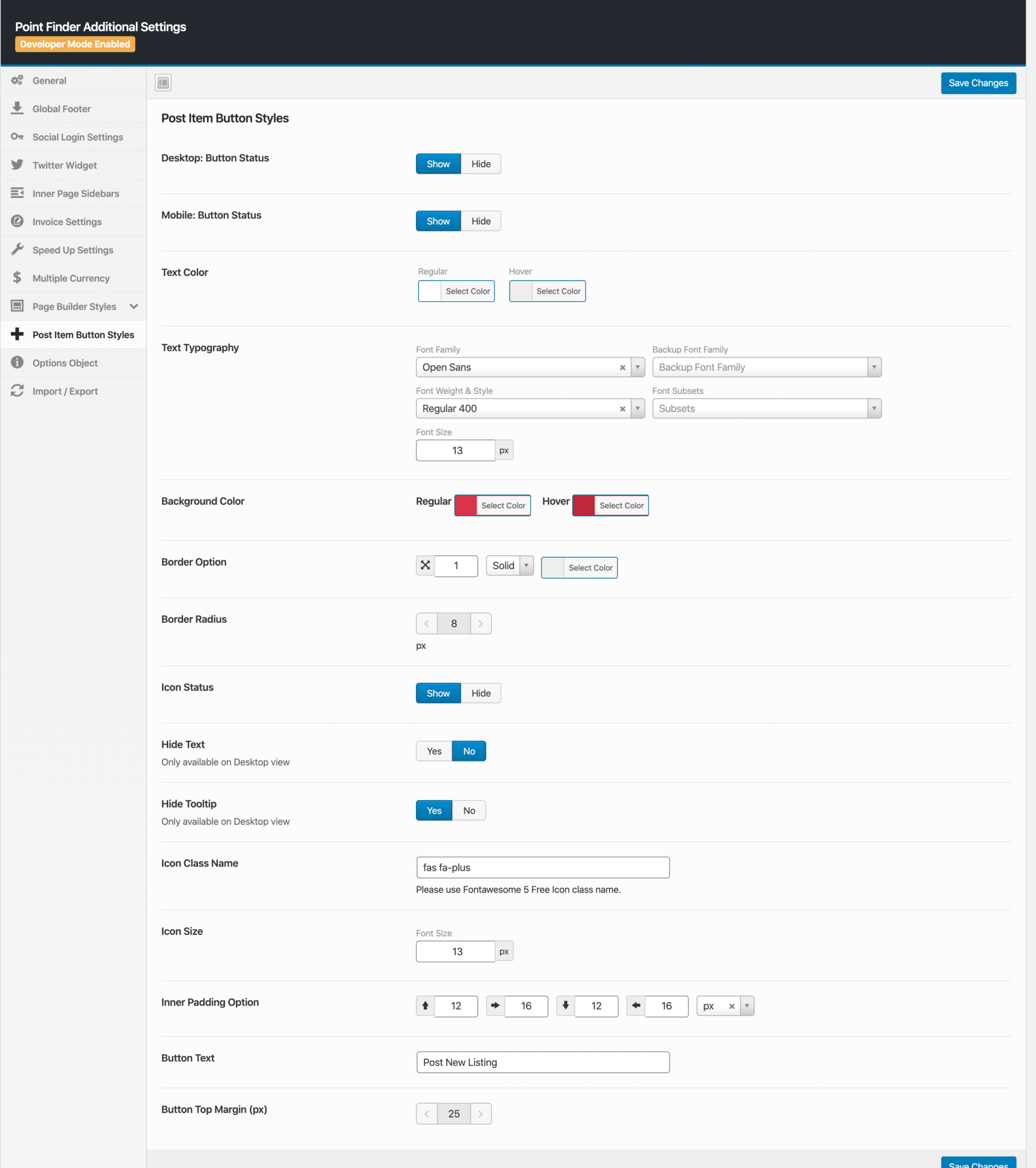 How To Change Post New Point Button PointFinder Documentation how-to-change-post-new-point-button-pointfinder-documentation